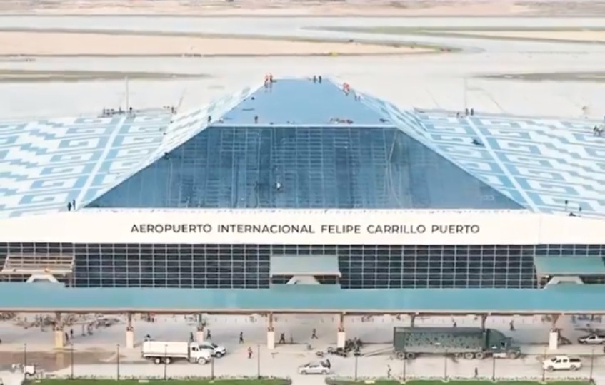 #EnVivo AMLO inaugura el Aeropuerto Internacional Felipe Carrillo Puerto - Mujer es Más
